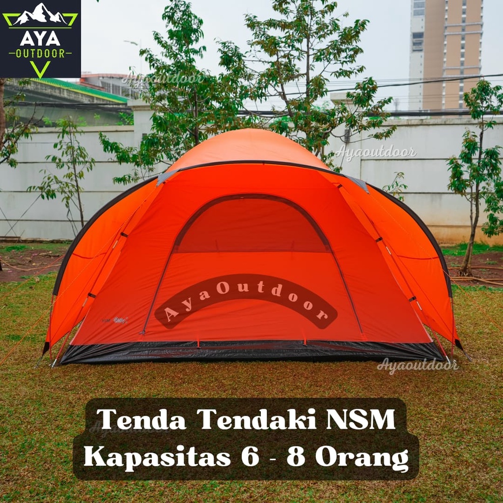 Jual TENDA CAMPING KAPASITAS 6 8 ORANG BIGDOME TENDA NSM 6 TENDA ...