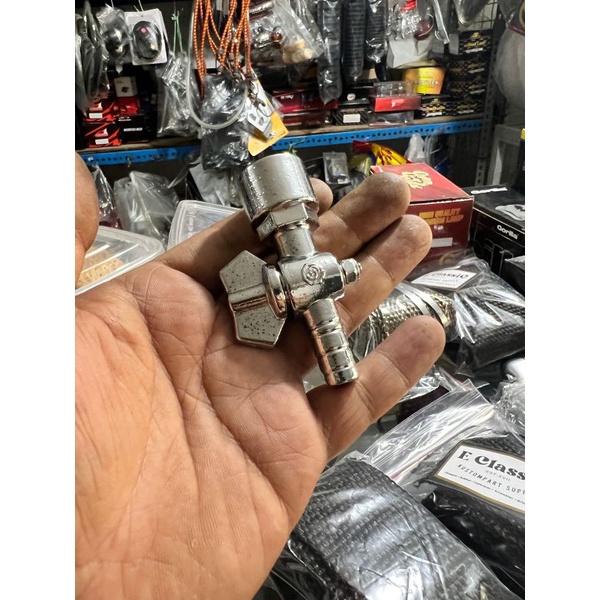 Jual Kran Bensin Custom Alumunium/Kran Bensin Chopper | Shopee Indonesia