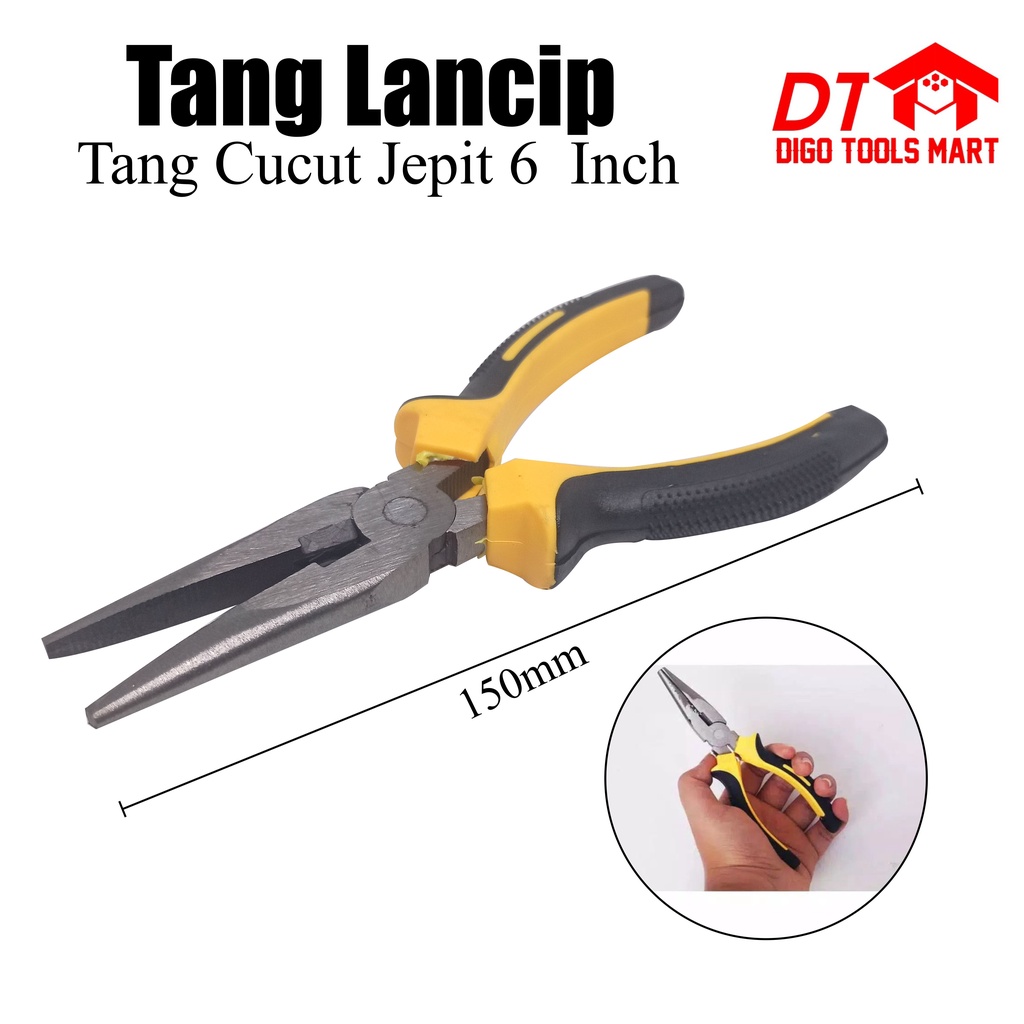 Jual Tang Lancip Tang Cucut Jepi 6 Inci Inch | Shopee Indonesia