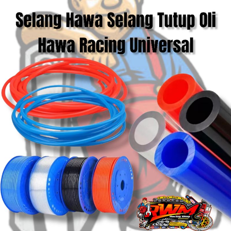 Jual Selang Hawa Selang Tutup Oli Hawa Racing Universal Ukuran 12x7 ...