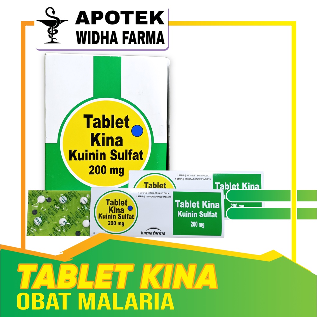 Jual KINA STRIP 12 TABLET | Shopee Indonesia