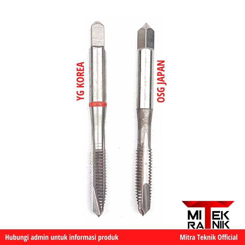 Jual Tap M6 x 1 YG OSG Pembuat Drat Tap Baut 10 Flute Lurus | Shopee Indonesia