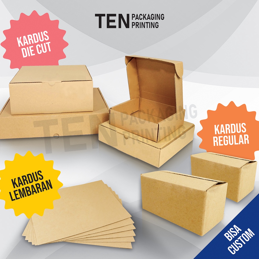 Jual Kardus Packaging (Harga per Pcs) - Gift Box/Pakaian/Makanan ...