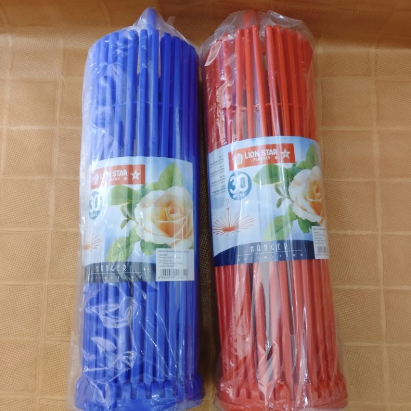 Jual Gantungan Baju Lion star 30 Stik/gantungan baju bayi/hanger bulat ...