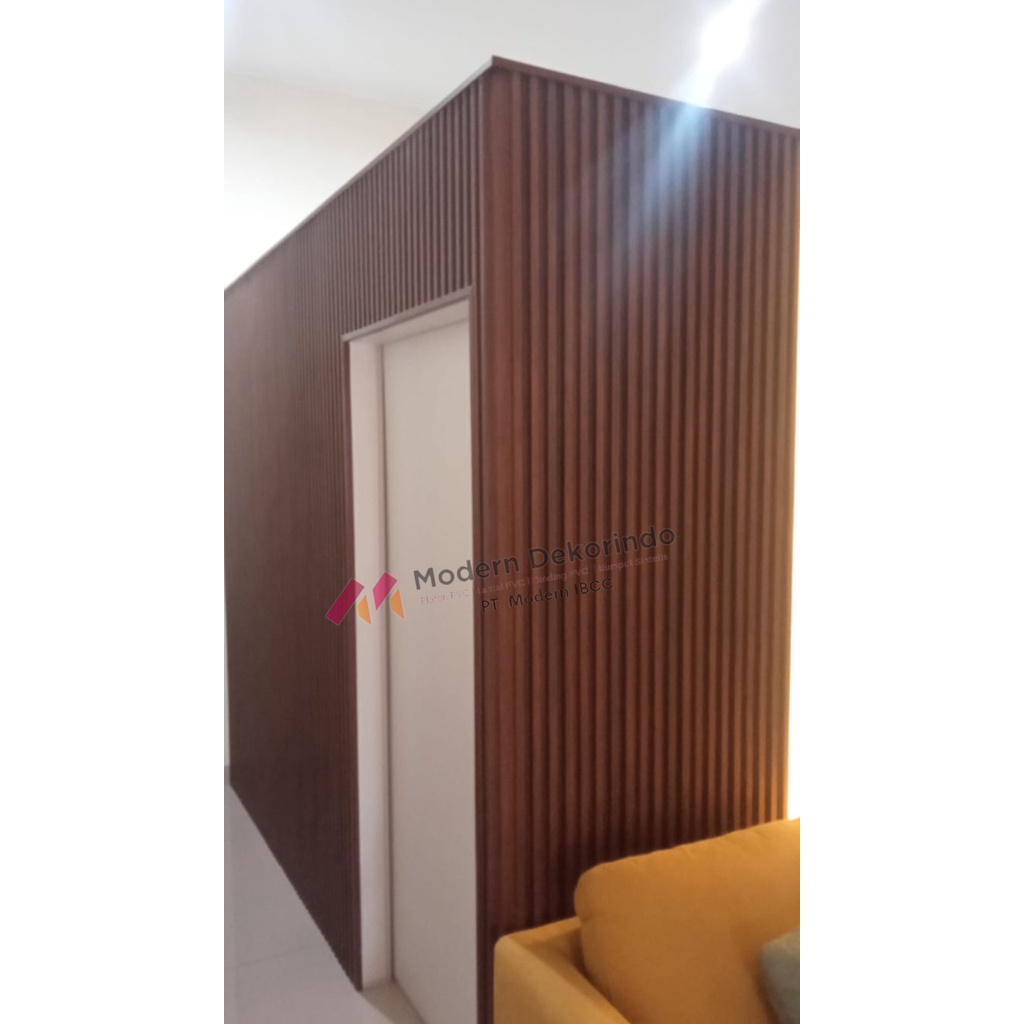 Jual Wallpanel Wood Plastic Composite 3D Serat Kayu WPC Kisi-kisi ...