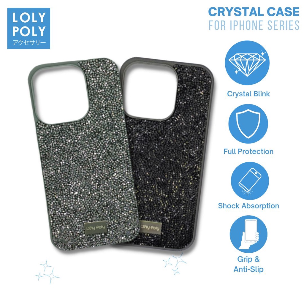 Jual Lolypoly Crystal Diamond Bling Case For iP Series-29 | Shopee ...