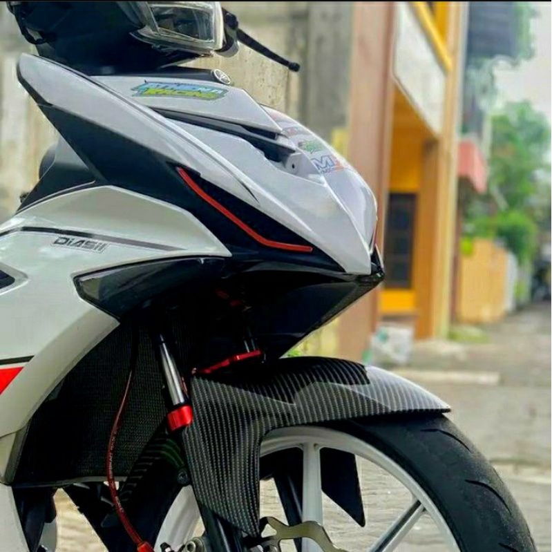 Jual spakbor depan mx king carbon | Shopee Indonesia