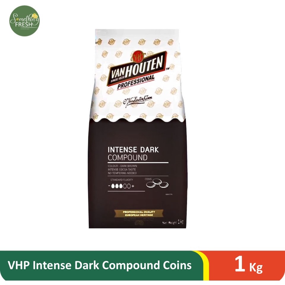 Jual Van Houten Intense Dark Compound Coins 1kg | Shopee Indonesia