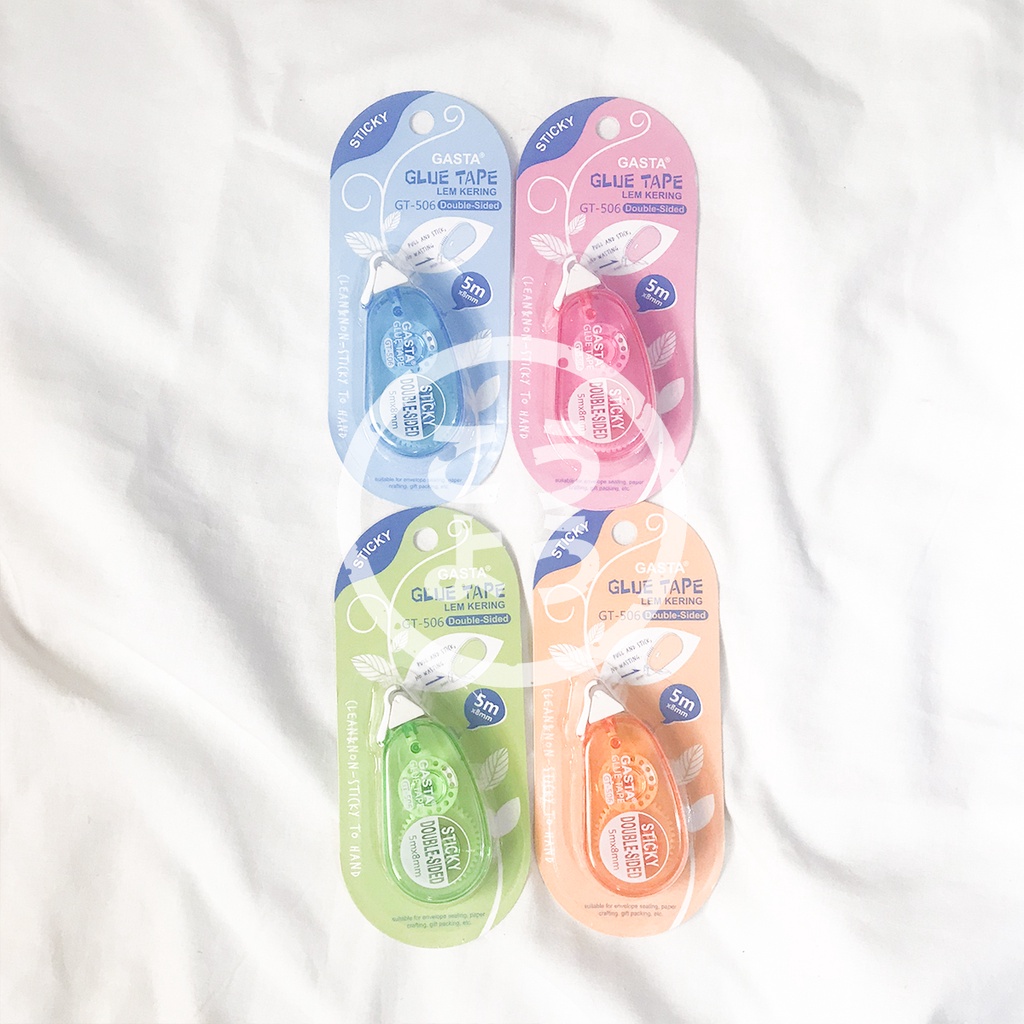 Jual Sticky Double Side / Lem Kering Roll / Glue Tape (Pack GT ...