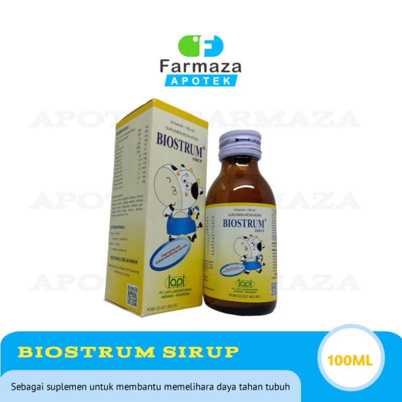 Jual BIOSTRUM SIRUP 100ML | Shopee Indonesia