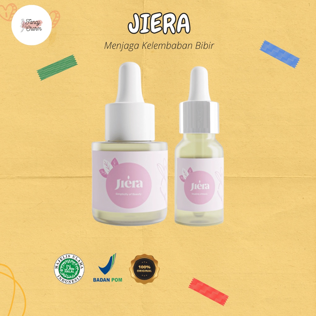 Jual JIERA Natural Lip Serum 10ml & 20ml (100% ORIGINAL & BPOM ...