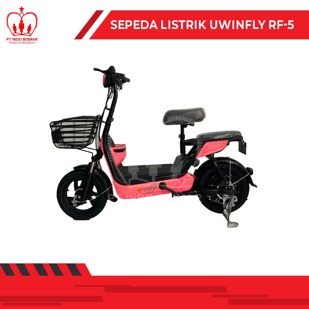 Jual Sepeda Listrik U-Winfly RF-5 RED FISH Electric Bike | Shopee Indonesia