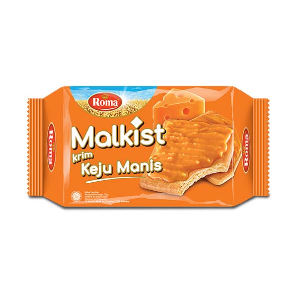Jual ROMA MALKIST KEJU MANIS 90 GR - BISKUIT | Shopee Indonesia
