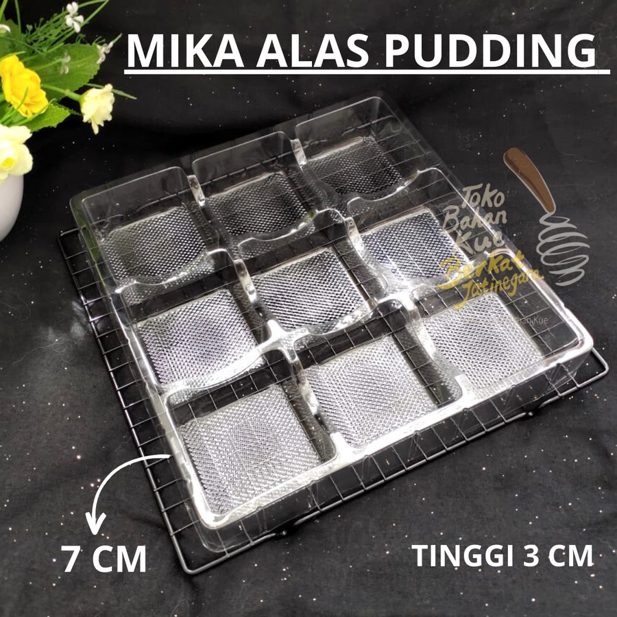 Jual MIKA ALAS PUDDING / MIKA PUDING SEKAT 9 / 5 PCS | Shopee Indonesia