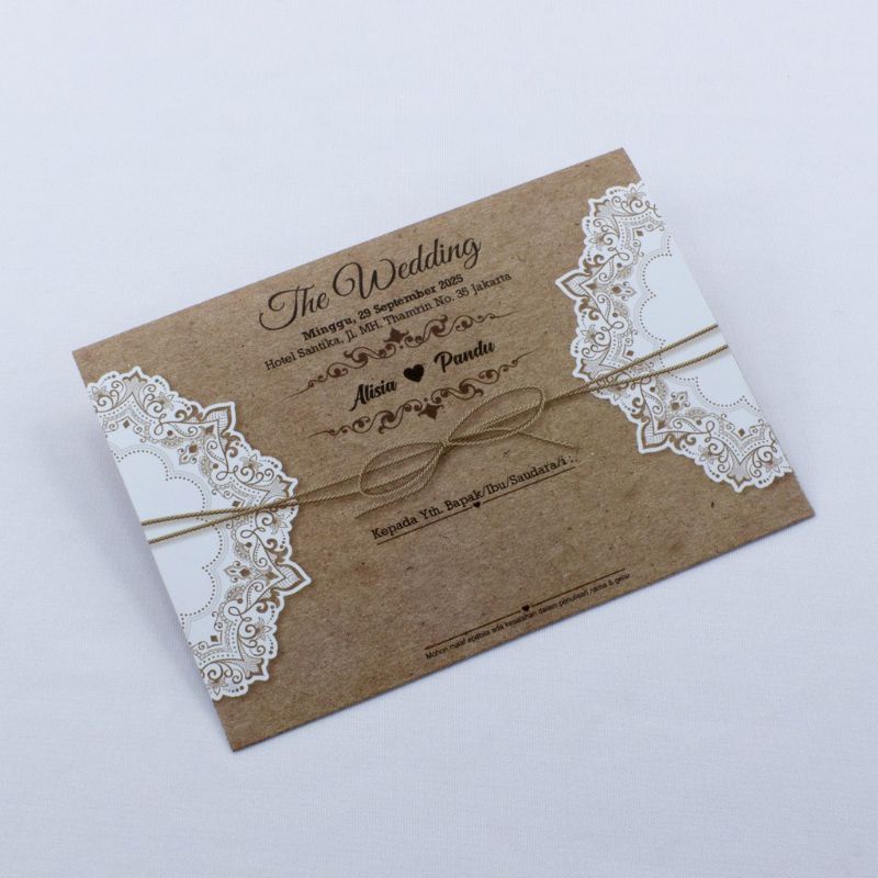 Jual Undangan pernikahan murah Cetak Undangan Walimatul ursy undangan ...