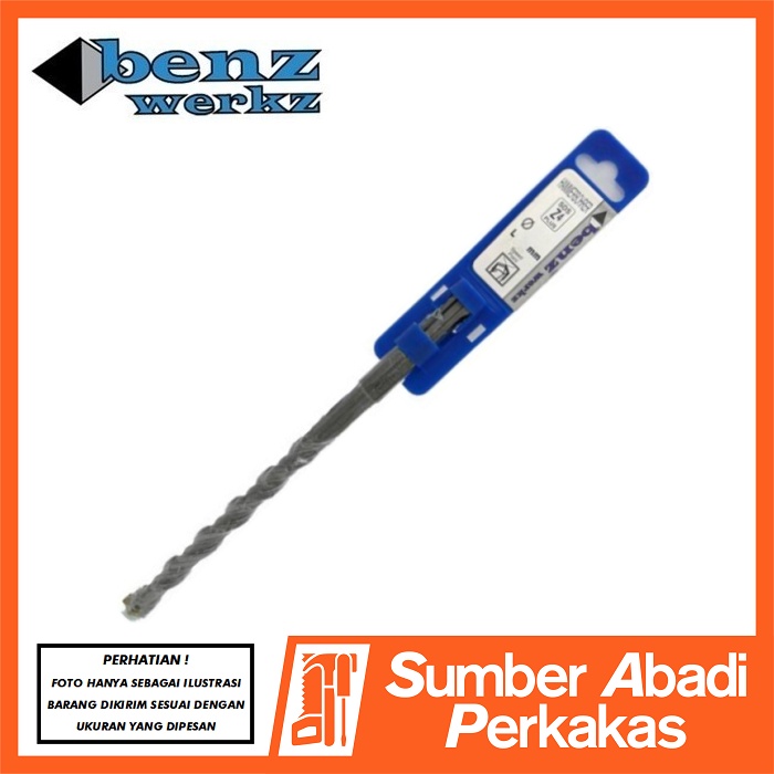 Jual BENZ Mata Bor Beton SDS Plus 5 x 120 mm Bobok Dinding Tembok ...