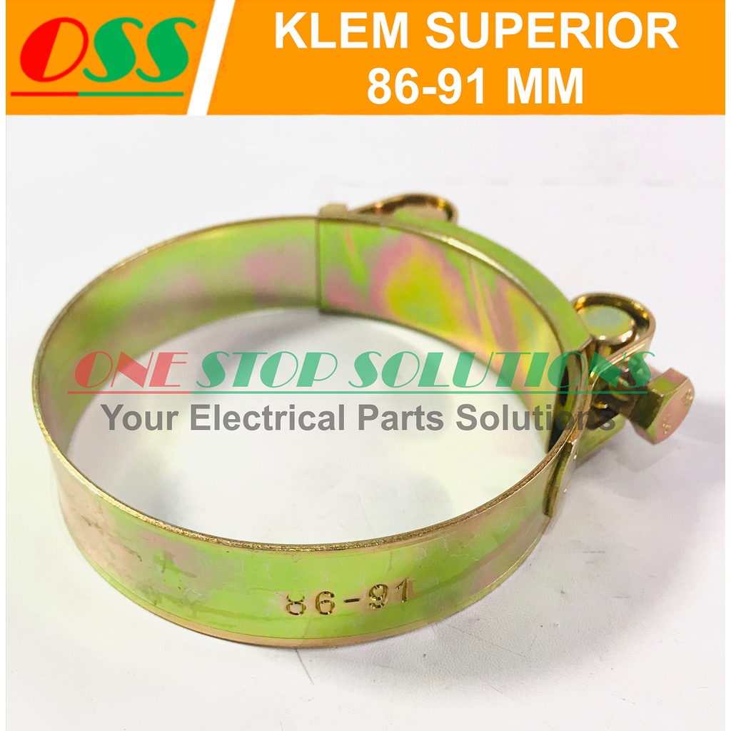 Jual KLEM SUPERIOR ATAU CLAMP SUPERIOR ATAU HEAVY DUTY HOSE CLAMP 86-91 ...