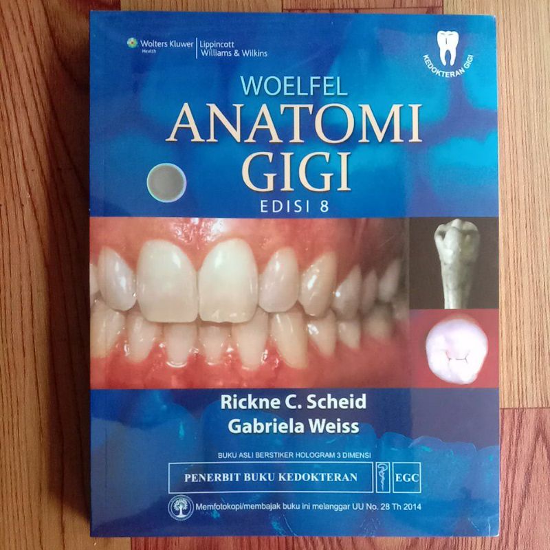 Jual WOELFEL, ANATOMI GIGI. EDISI, 8. ( ORIGINAL ) | Shopee Indonesia