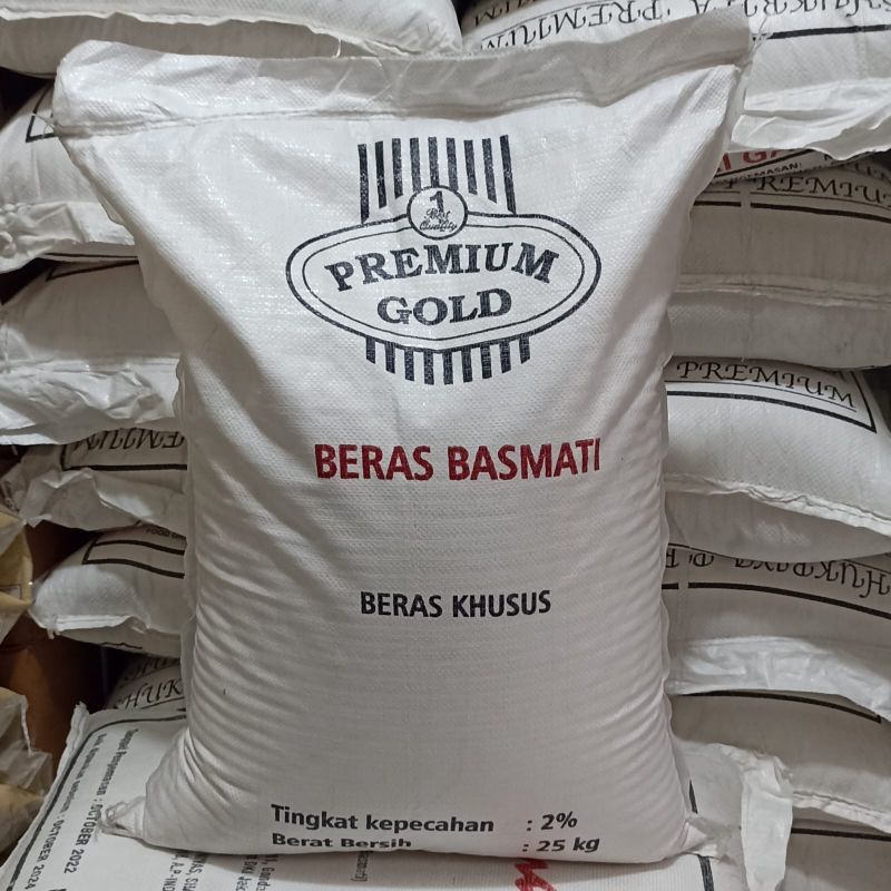 Jual Beras Basmati Premium Gold 1121 - Kemasan Asli 25 kg | Shopee ...