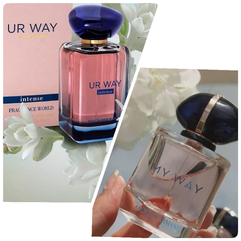 Jual Fragrance World Ur Way Intense EDP 100 ml | Shopee Indonesia