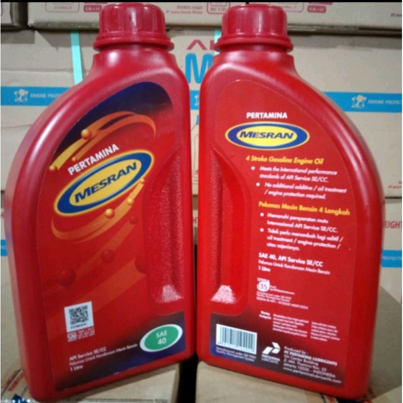 Jual OLI MESRAN SAE 40 SATU DUS ISI 20 BOTOL | Shopee Indonesia