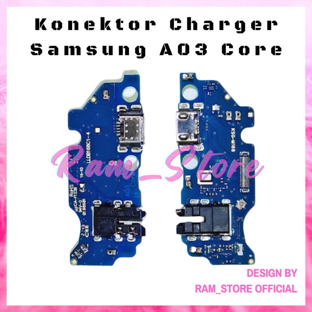 Jual Flexible Konektor Cas SAMSUNG A03 CORE Papan Pcb Board Plus Mic Plug in | Shopee Indonesia