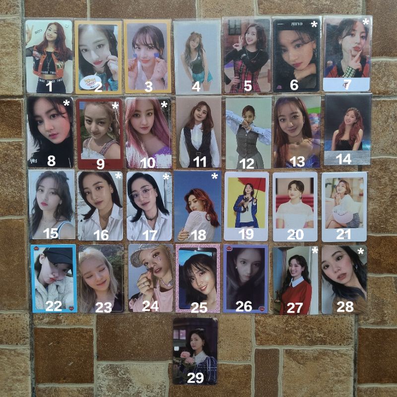 Jual [baca deskripsi] TWICE PHOTOCARD OFFICIAL NAYEON JEONGYEON MOMO SANA JIHYO MINA DAHYUN ...