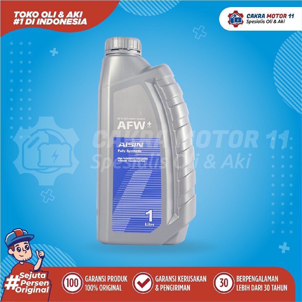 Jual Aisin Atf Afw Plus Fully Synthetic 1lt | Shopee Indonesia