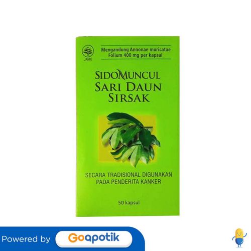 Jual Sidomuncul Sari Daun Sirsak Box 50 | Shopee Indonesia