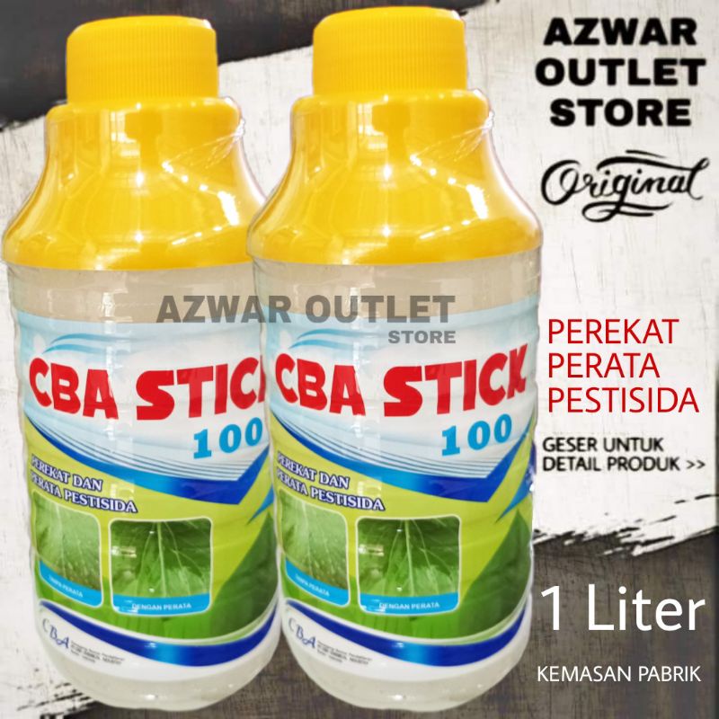 Jual CBA STICK 100 isi 1 Liter | Perekat dan perata pestisida | Shopee ... Jual CBA STICK 100 isi 1 Liter | Perekat dan perata pestisida | Shopee ...