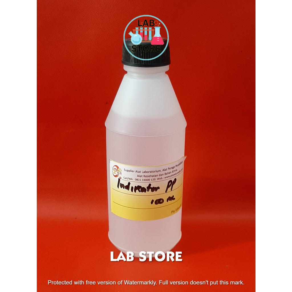 Jual Indikator PP 100ml / Larutan Indikator / Indikator Phenolphthalein ...