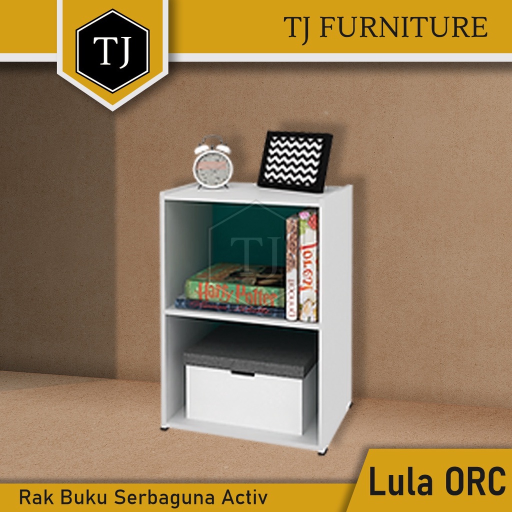 Jual Activ Lula ORC 2 Rak Buku Kayu / Rak Display / Rak Pajangan / Rak ...