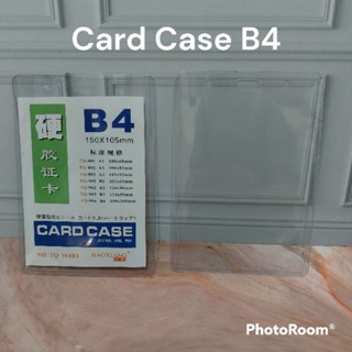 Jual Card Case B4 (20) Kartu Plastik Panitia Id Card Nametag Plastik ...