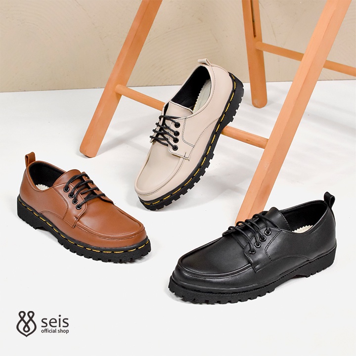 Jual SEIS Versy Sepatu Docmart Wanita / Loafers Wanita | Shopee Indonesia
