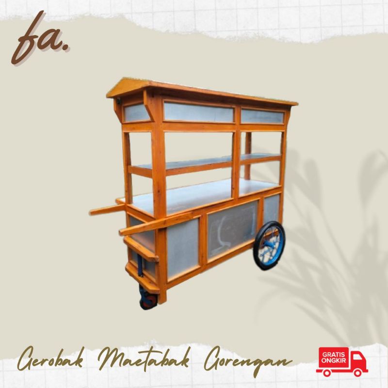 Jual Gerobak Gorengan Martabak Roti Bakar | Shopee Indonesia