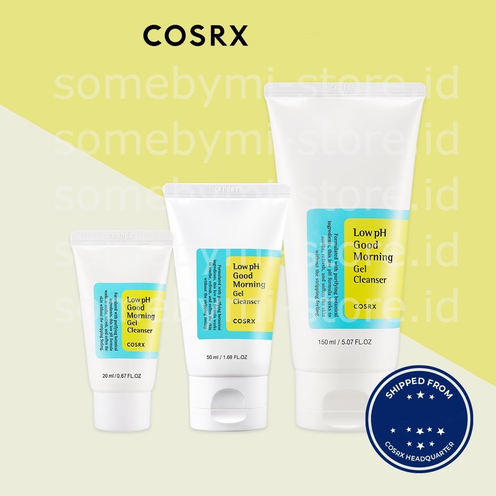 Jual COSRX Low pH Good Morning Gel Cleanser 150ml/COSRX Salicylic Acid Daily Gentle Cleanser ...