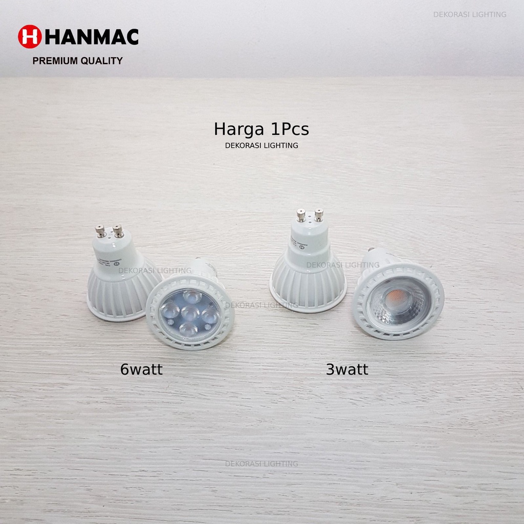 Jual Lampu bohlam halogen led 3w fiting kaki GU10 220V dekorasi ...