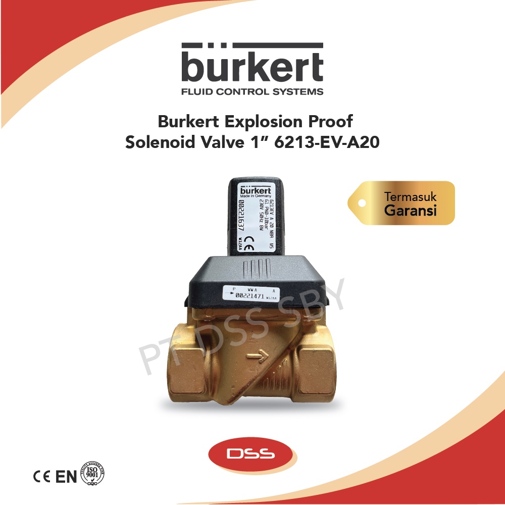 Jual Burkert Explosion Proof Solenoid Valve 1 Inch | Shopee Indonesia