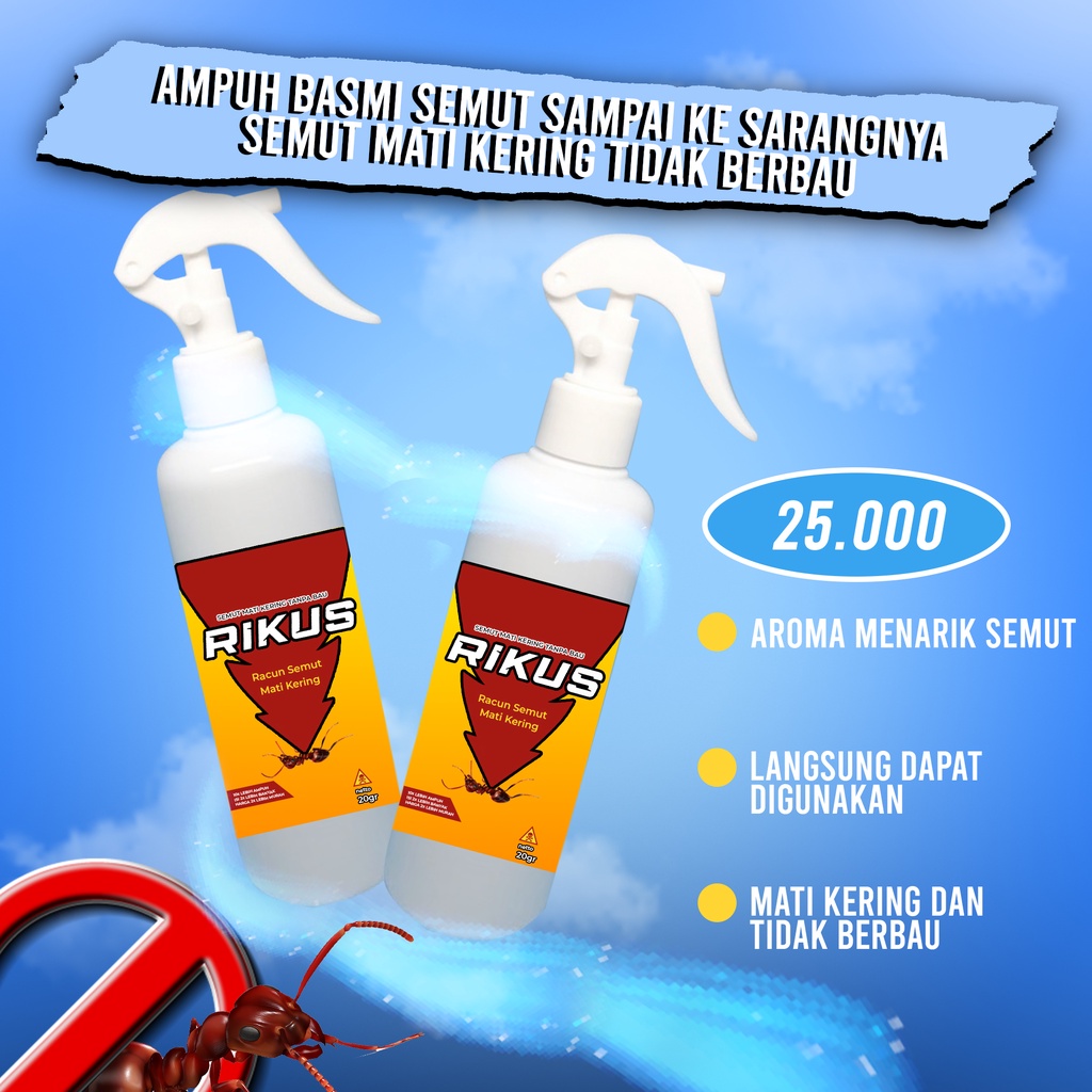 Jual Racun pembasmi semut 250ML - racun pembasmi semut - racun kecoa ...