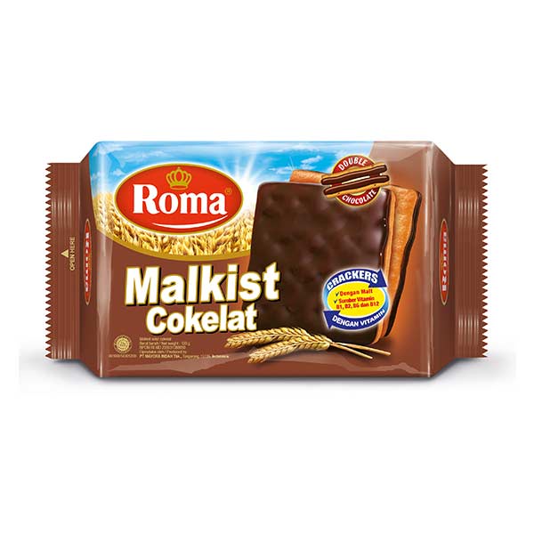 Jual ROMA MALKIST COKELAT 90 GR - BISKUIT | Shopee Indonesia