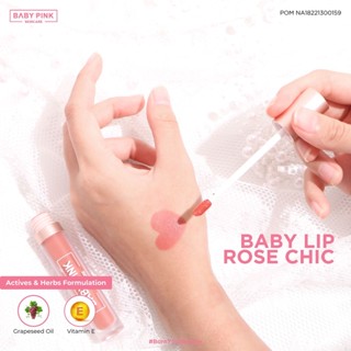 Jual Baby Lip Rose Chic Lipcream Baby Pink Skincare Perpaduan Warna ...