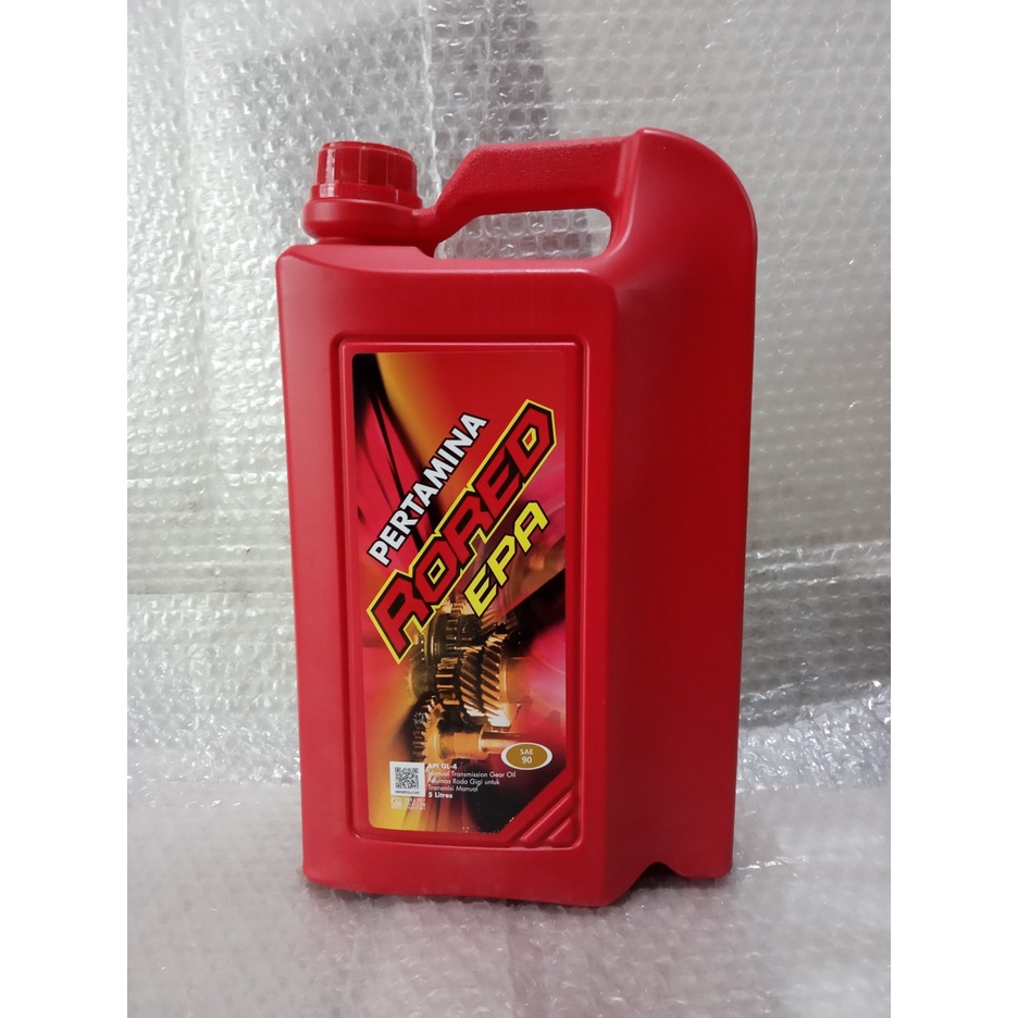 Jual Oli Pertamina Rored Epa SAE 90 5 Liter Asli Original | Shopee ...