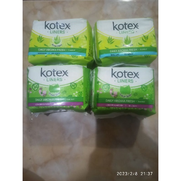Jual Pantyliner daun sirih kotex termurah isi 20 pcs | Shopee Indonesia