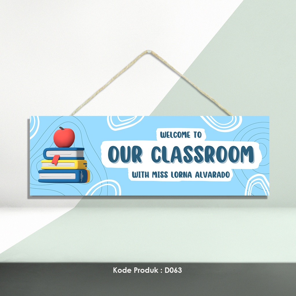 Jual Bisa Custom Papan pintu Kelas Hiasan Dinding Hiasan Pintu Welcome ... Jual Bisa Custom Papan pintu Kelas Hiasan Dinding Hiasan Pintu Welcome ...