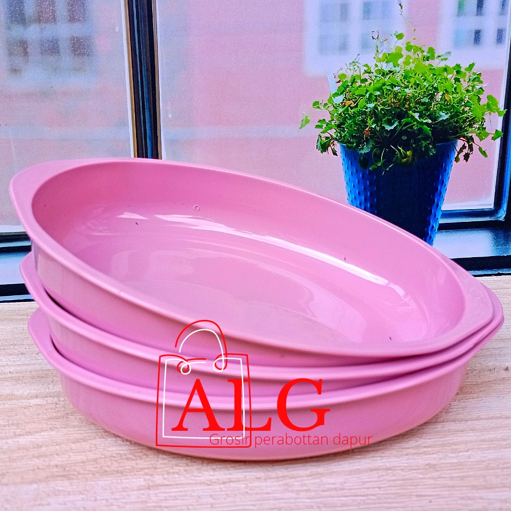 Jual PROMO 1/2 LUSIN MANGKUK CEPER MELAMINE LONJONG SERBAGUNA 23CM ...