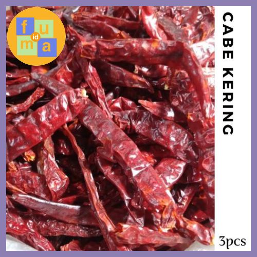 Jual Cabe Kering Asli 50gr / Cabe Kering Utuh / Dry Chilli / Rawit ...