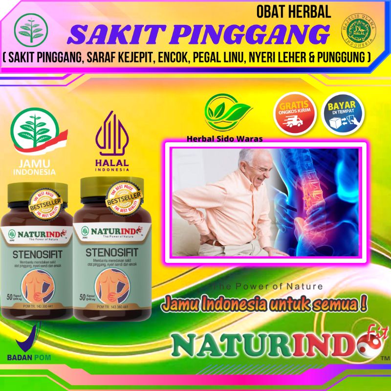 Jual Obat Sakit Pinggang Obat Saraf Kejepit Pinggang Dan Kaki Sakit ...