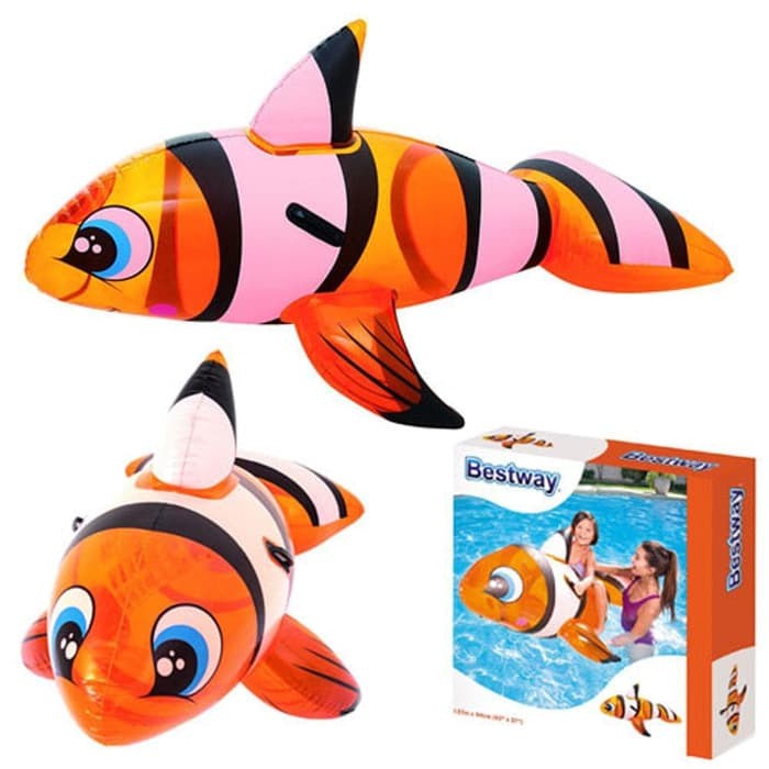 Jual Bestway Nemo Fish Pool Float | Shopee Indonesia