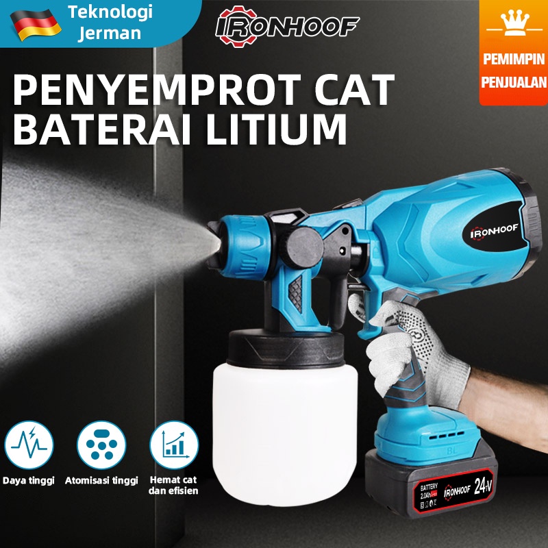 Jual Pistol Semprotan Cat Listrik Tanpa Kabel Electric Spray Gun ...