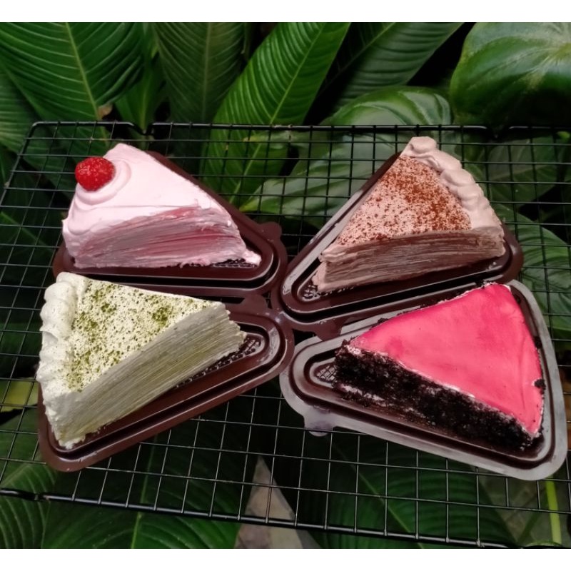 Jual Mille Crepes whole cake varian matcha strawberry coklat red velvet ...